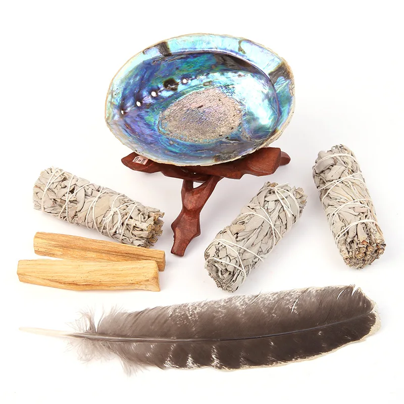 Sage Smudge Kit For Cleansing Negative Energy And Cleansing Home With ...