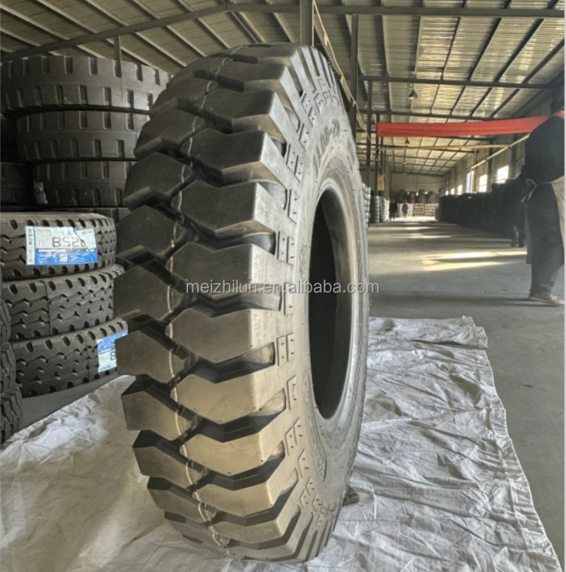 Giant Mining Truck Tire 12.00-20 by BLACKCLAW - Durable & Reliable