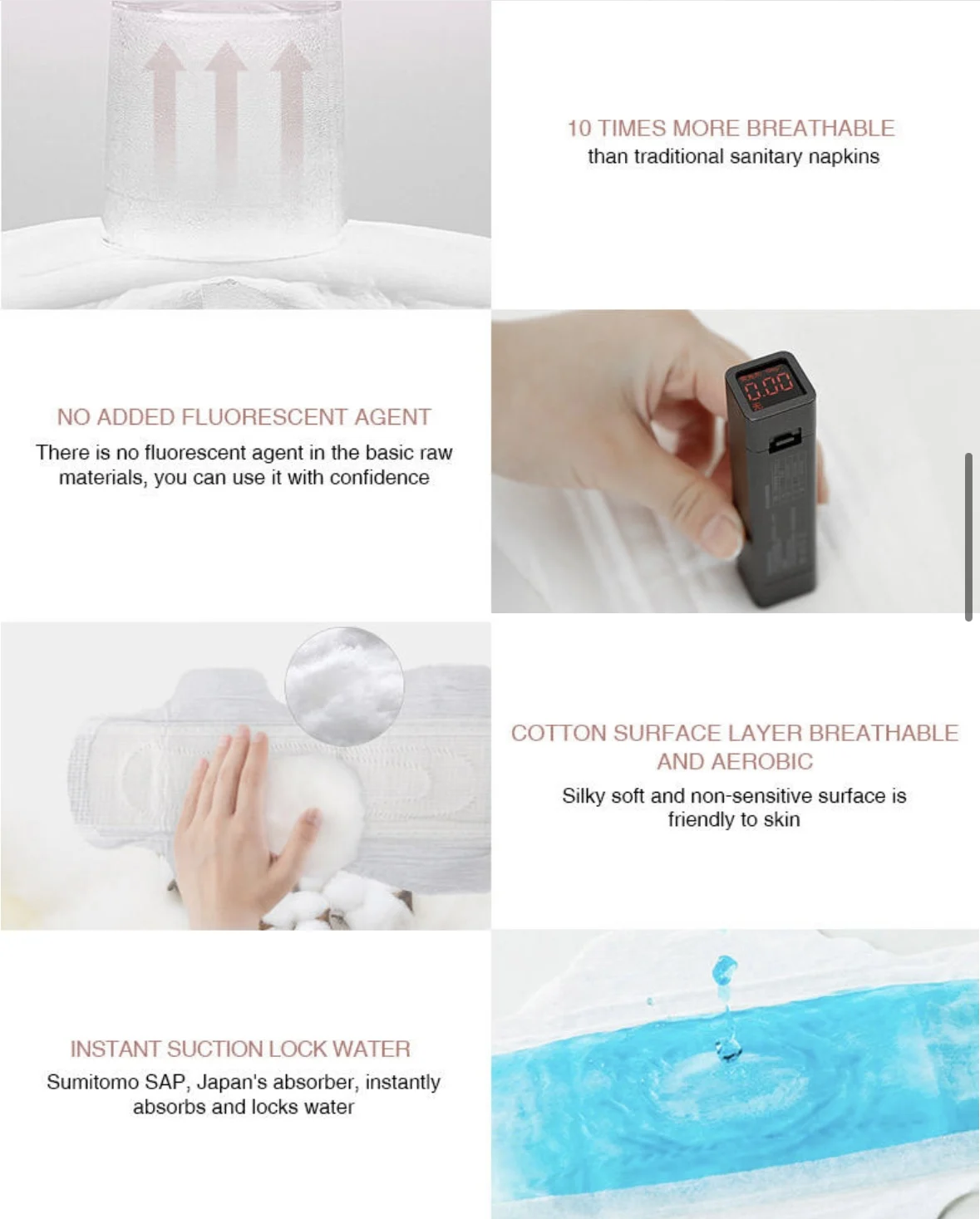 Eco-friendly 100% Biodegradable Organic Sanitary Napkin Disposable ...