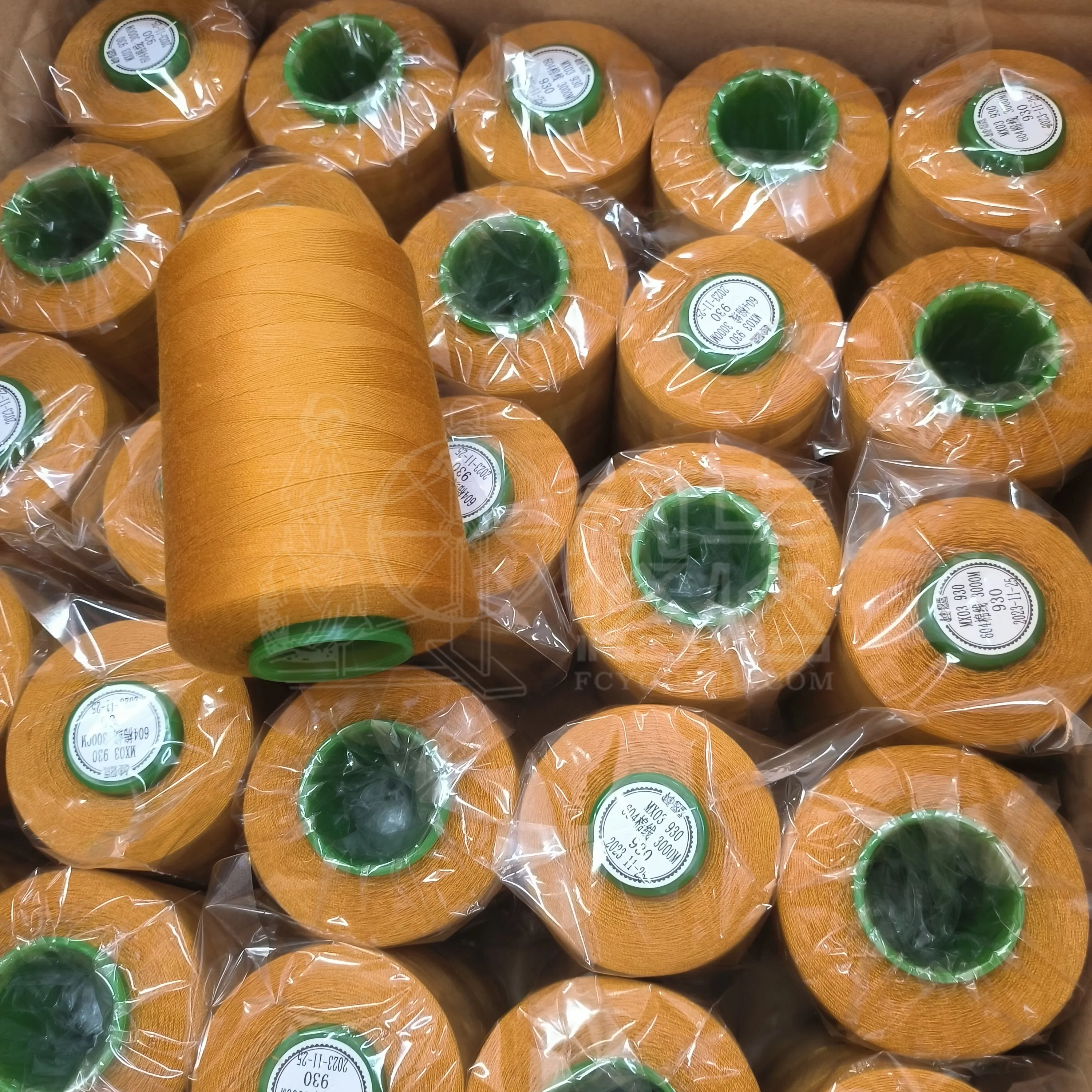 Cotton Poly Core Spun Thread - High Strength & Durability
