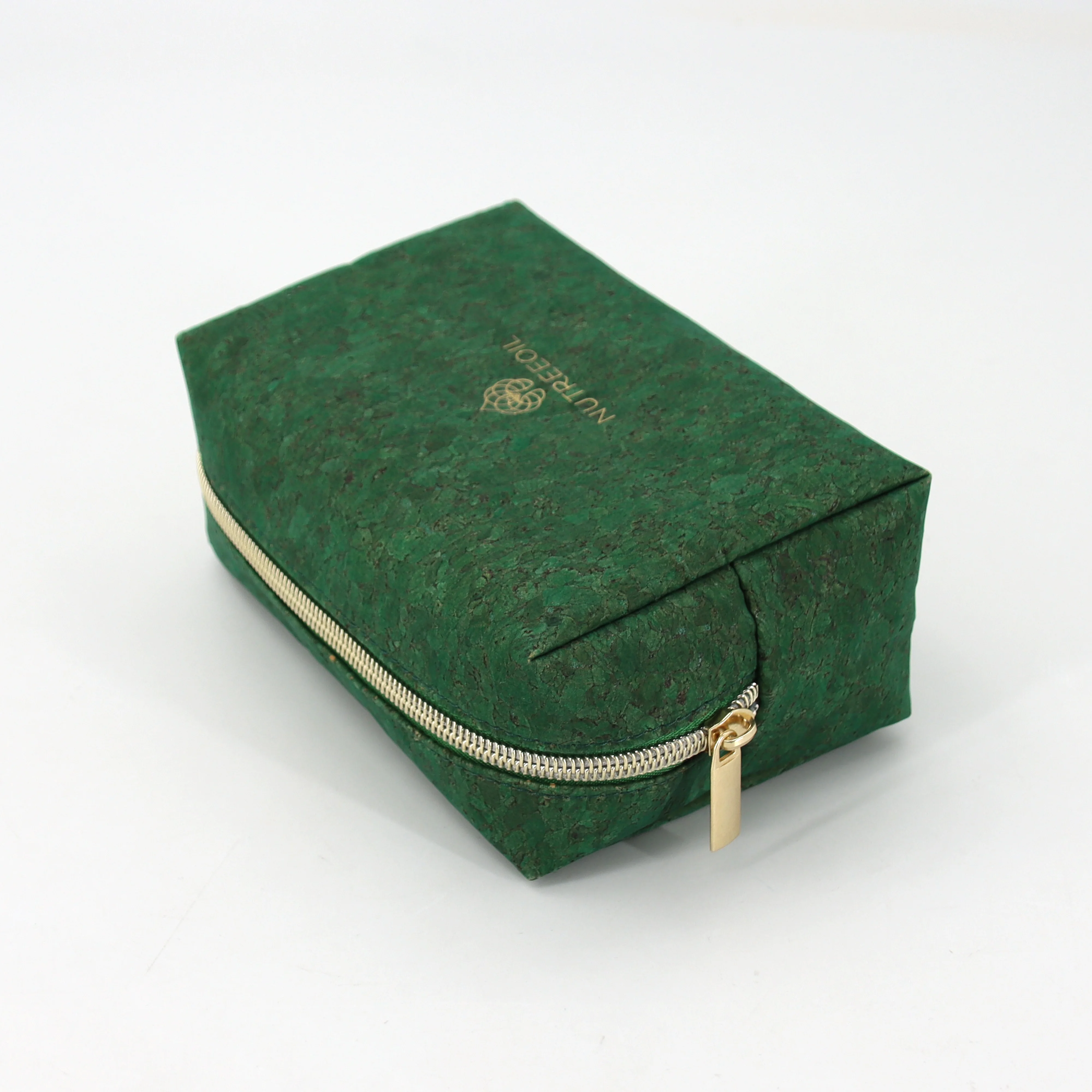 Classic Cork Makeup Bag Zipper Pouch Cork Cosmetic Clutch Bag| Alibaba.com