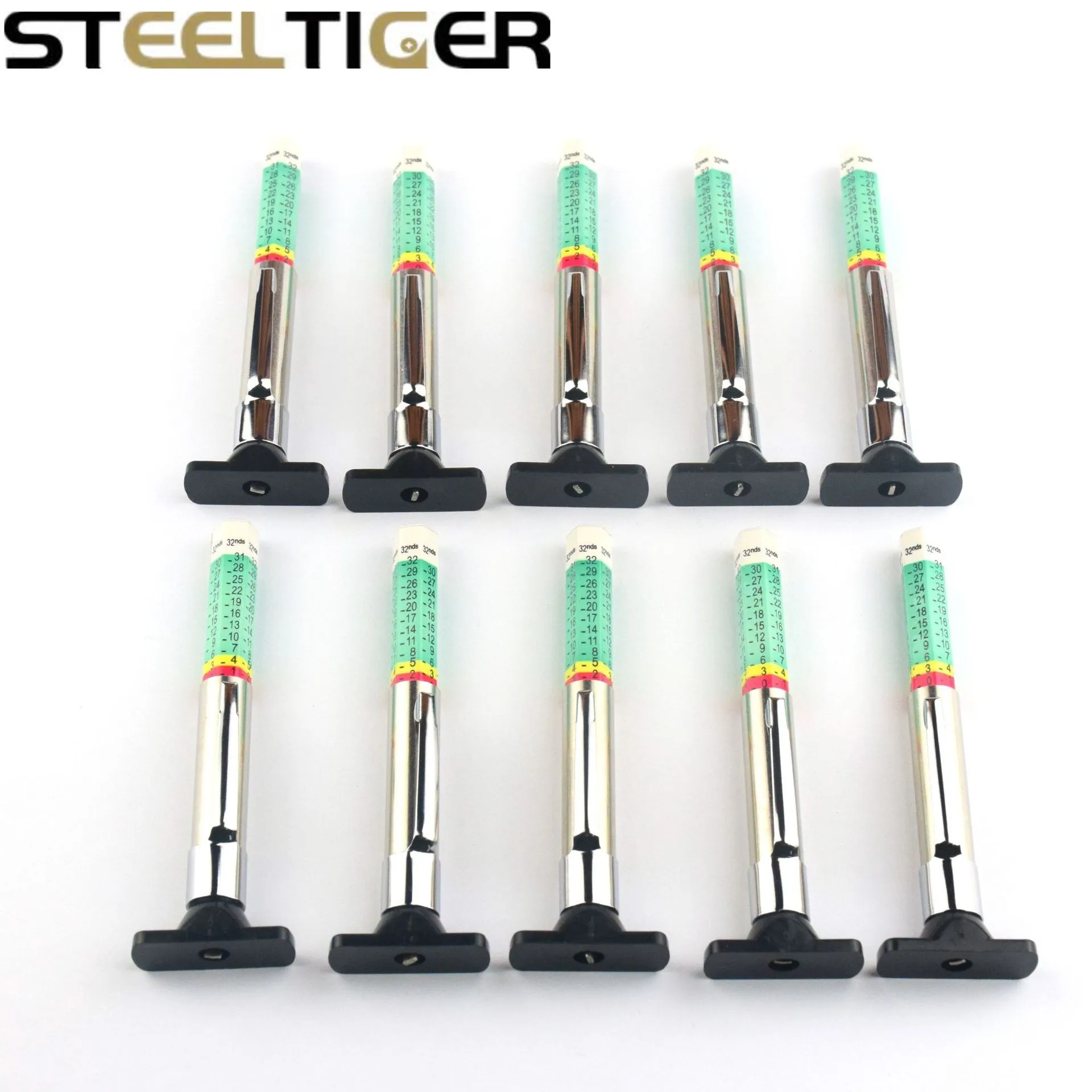 Tire Wear Depth Meter Detection Pen Pattern Ruler Tread Ruler Portable ...