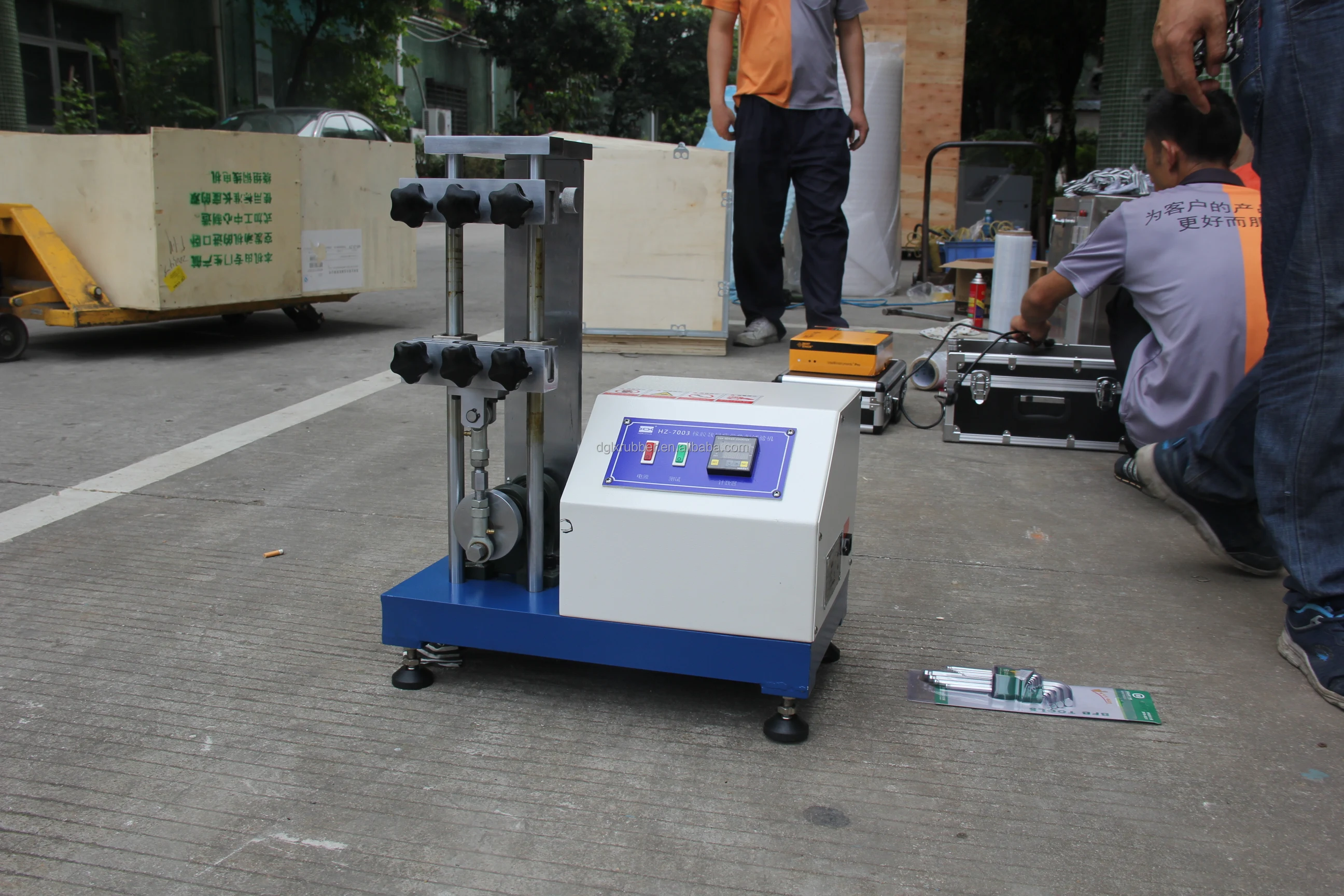 Plastic And Rubber Buckling Fatigue Testing Machine Microcomputer ...