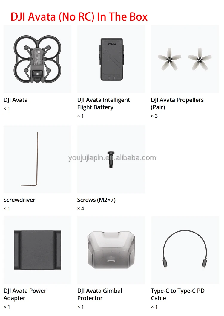 DJI Avata Drone - Immersive Flight with 4K Video & Motion Control