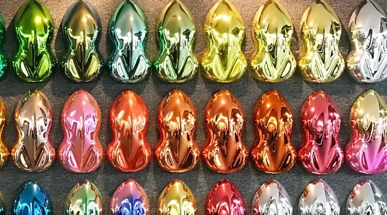 Mirror Effect Chrome Spray Plating Machine Hydro Chrome Painting ...