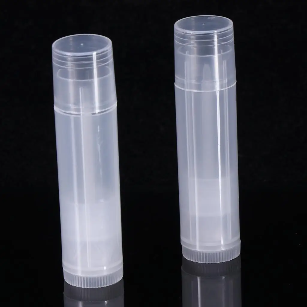 Plastic Container Lip Balm Tube Transparent Wholesale 5g Cosmetic ...