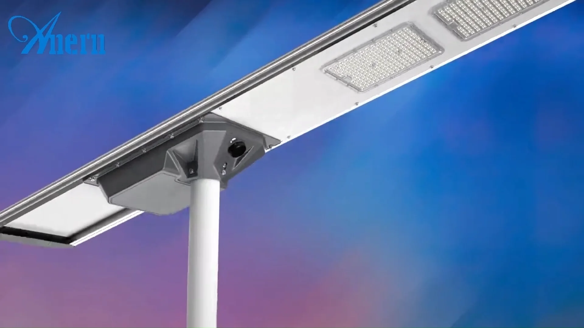 60w 8m Ip66 Solar Outdoor Light Efficiency Led Solar Street Light - Buy ...