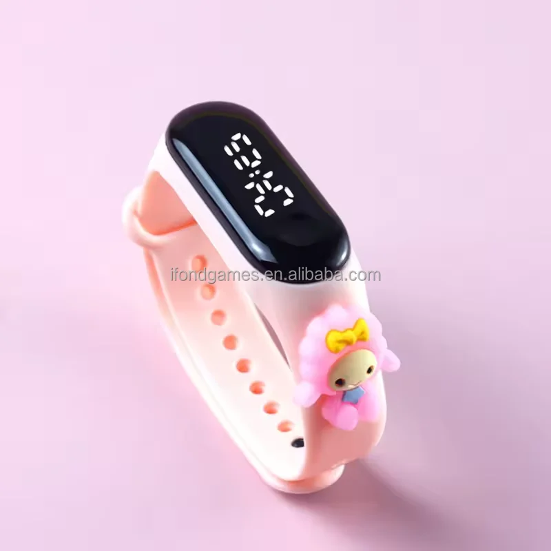 IFD Factory Price Waterproof Cartoon Digital Watch Children's Doll Led ...