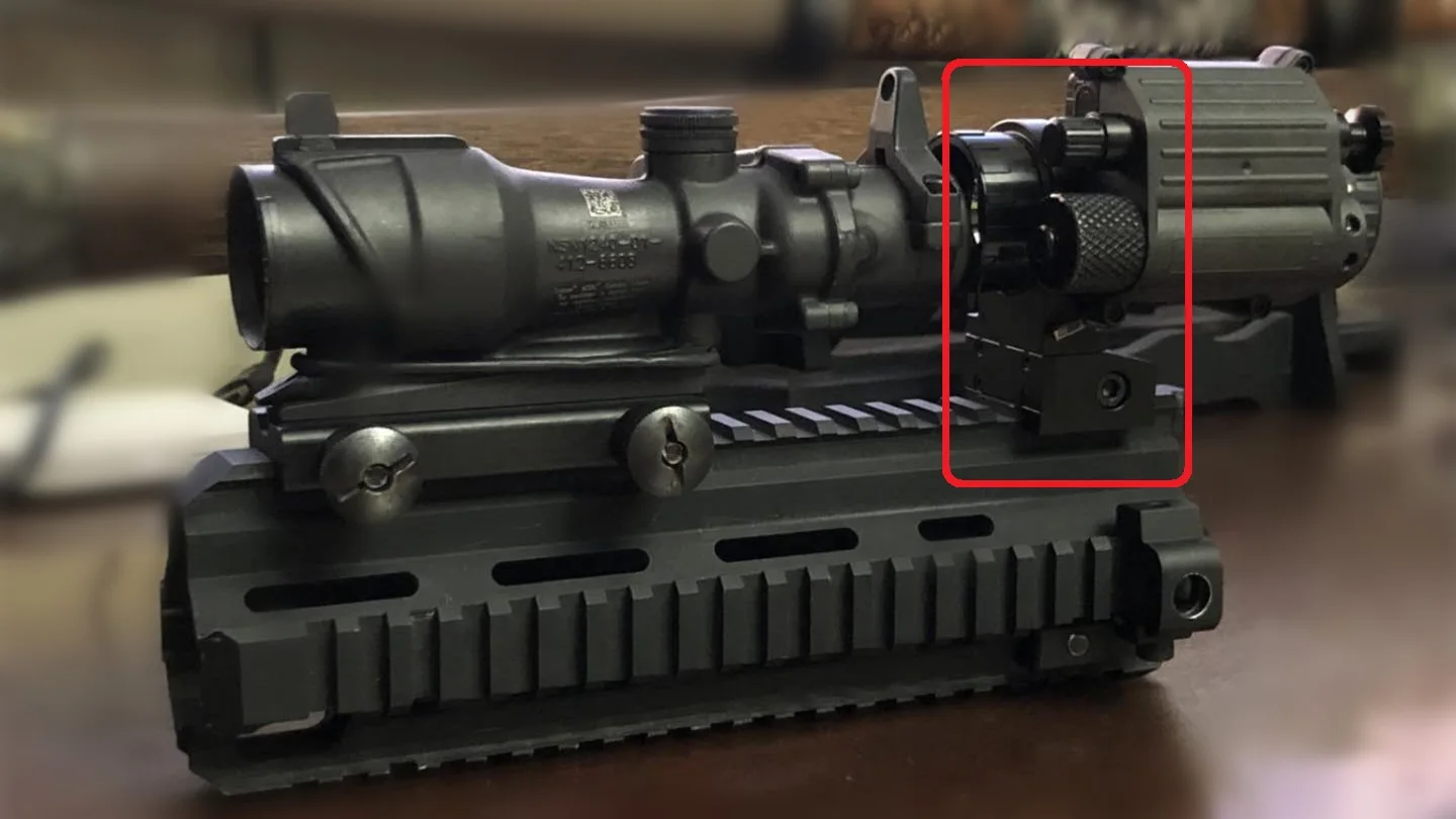 An/pvs14 Nvd 20mm Picatinny Quick Release Weapons Mount Uwm - Buy An ...