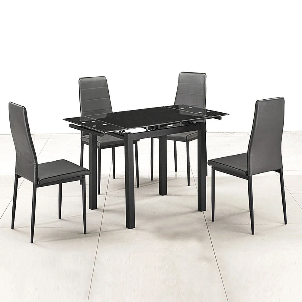 Modern Extendable Mesas Y Sillas Home Furniture Chairs Modern Leather ...