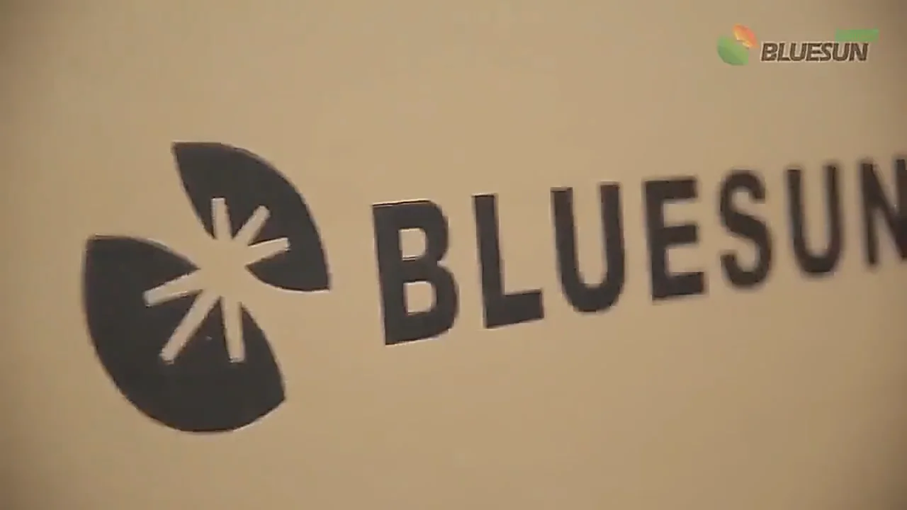 Bluesun Solar System 50kw 100.3kwh Solar Storage System Hybrid Solar ...