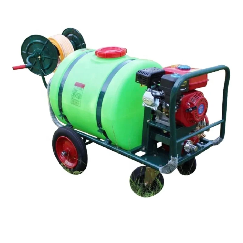 168F Trolly Gasoline Engine Power Sprayer - High Productivity