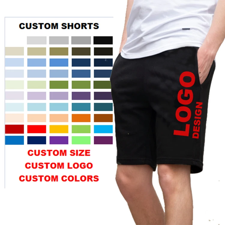 Mens Summer 3D Embossed Logo Biker Set Cotton Workout Short Sweat Cargo ...