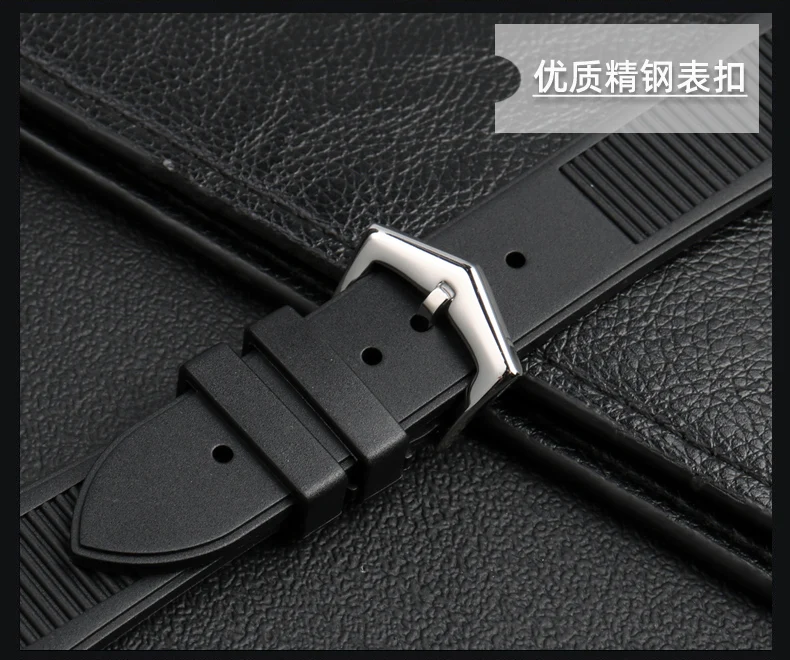 For Patek Philippe High Quality Silicone Watch Belt 5711 5712g Nautilus ...