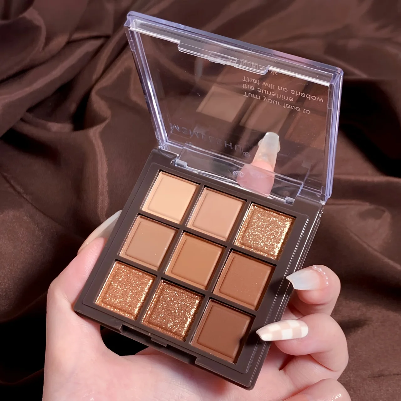 Wholesale Mocha Chocolate 9 Shades Eyeshadow Palette - Multi-Color Eye ...