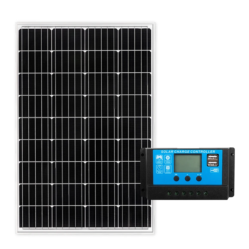 Atem Power 105w High Efficiency Monocrystalline Photovoltaic Solar ...