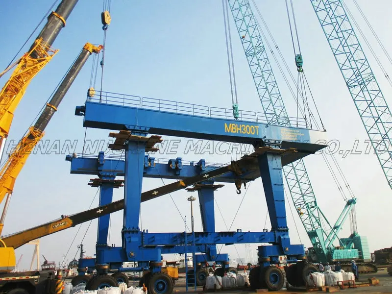 Customized Span Dual Speed Lifting Safety Locking Shipyard Specific ...