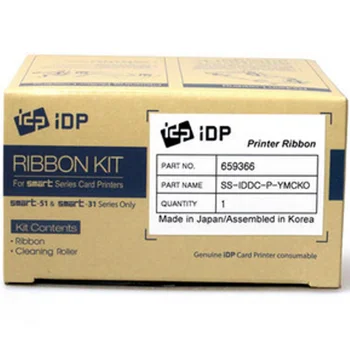 Idp Smart-51 & 31 Ymcko Full Colour Ribbon 659366 250 Prints - Buy Idp ...