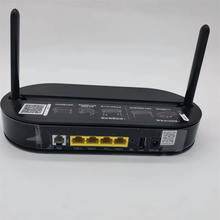 Huawei Router Hs8145v/hs8145v5 4ge Gpon Ont Onu Fiber Onu With English ...