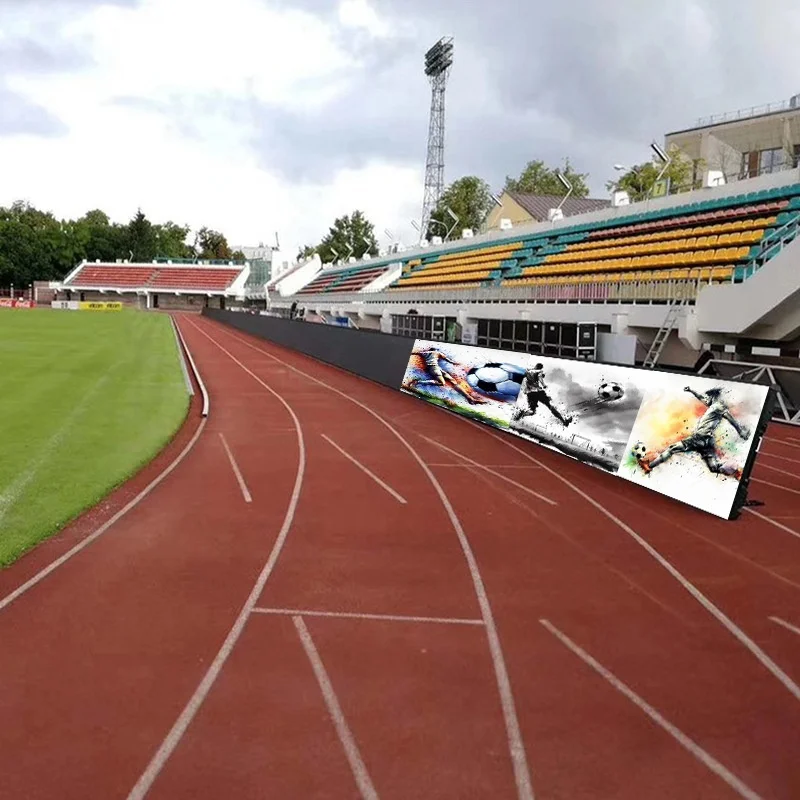 2025 New Large Football Stadium Perimeter Led Display Screen Board P6 ...