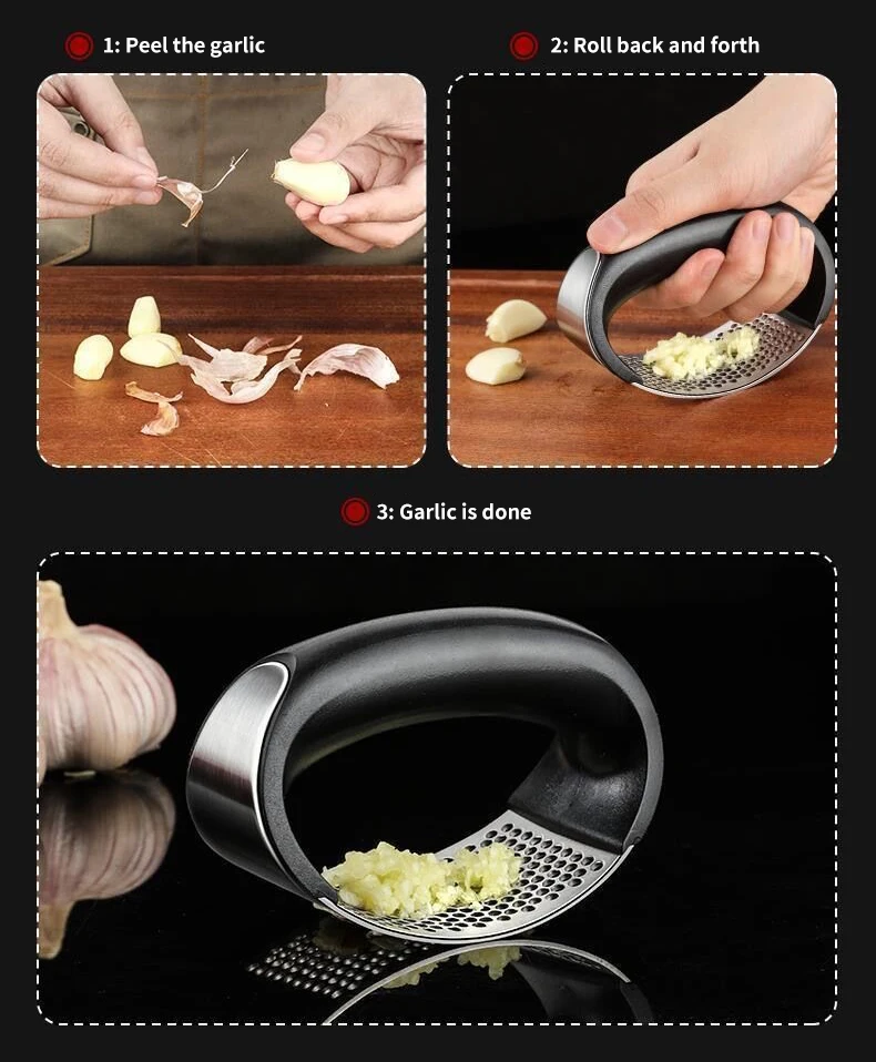 New Product Kitchen Gadget Kitchen Gadgets Garlic Chopper Stainless ...