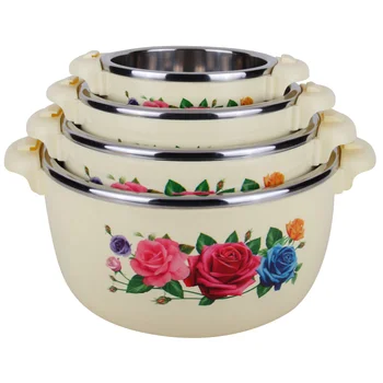 Hot Sale 4-piece Hot Pot Insulated Casserole Hot Pack Food Warmer Gift ...