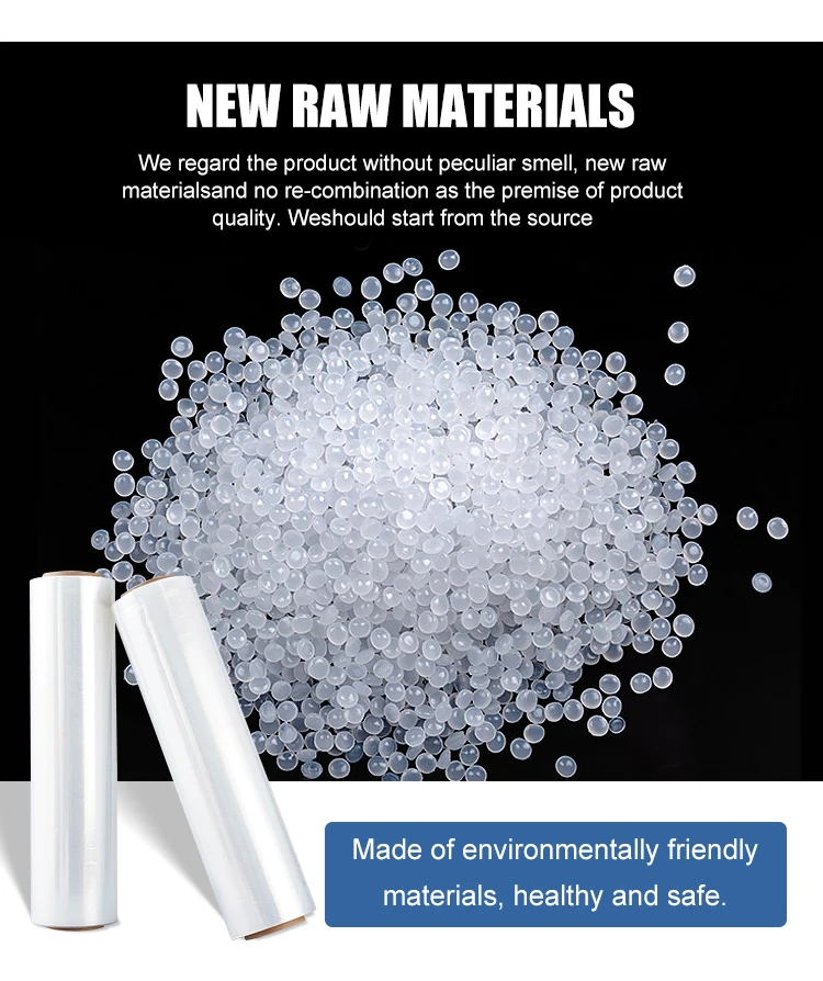 Lldpe Transparent Plastic Manual Strech Smart Shrink Wrap