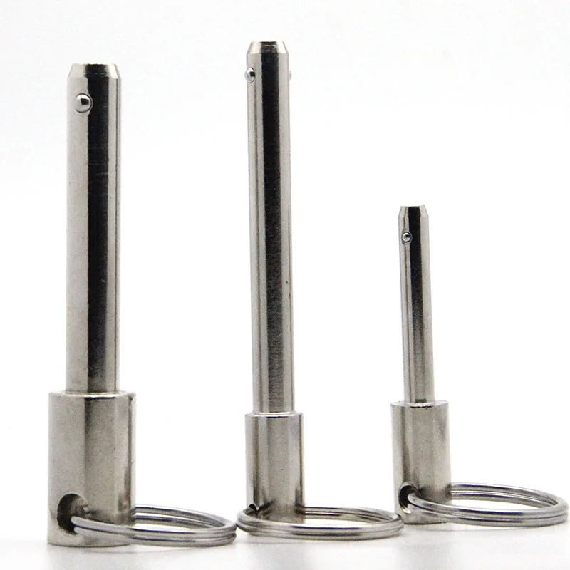 Spring Plunger Without Thread - Quick Release Locking Pin