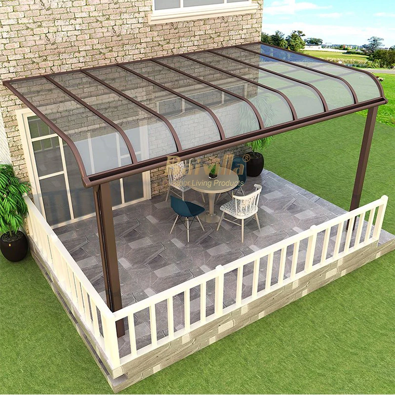 Prefabricated Garden Large Shed - Modern Aluminium Patio Cover