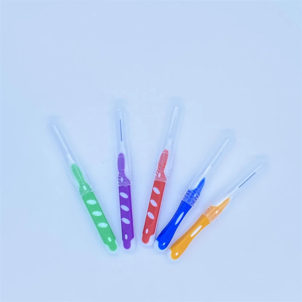 Soft Interdental Brush Cleaners Interdental Brush Custom Disposable ...