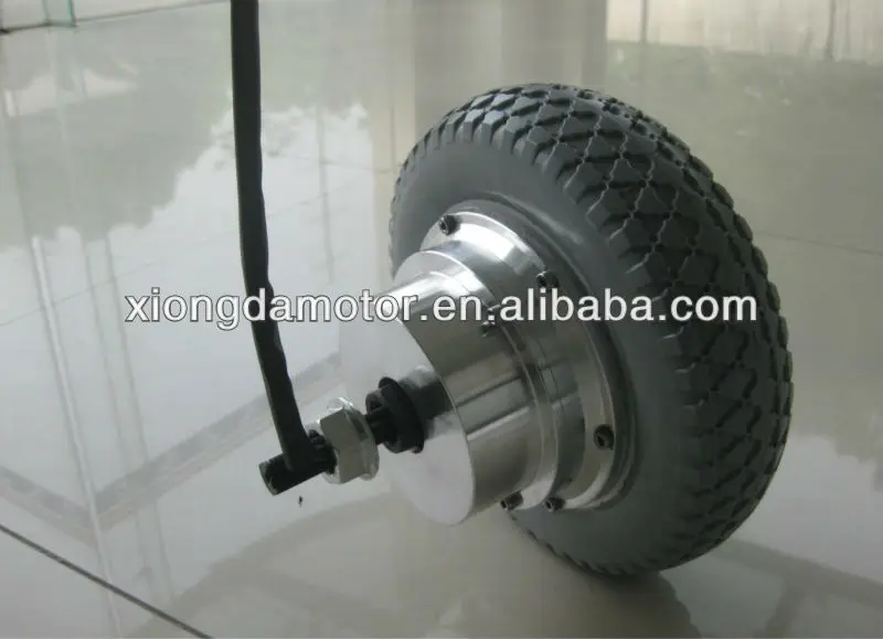 8'' Single Shaft Electromagnetic Brake Wheelchair Wheel Motor - Buy ...