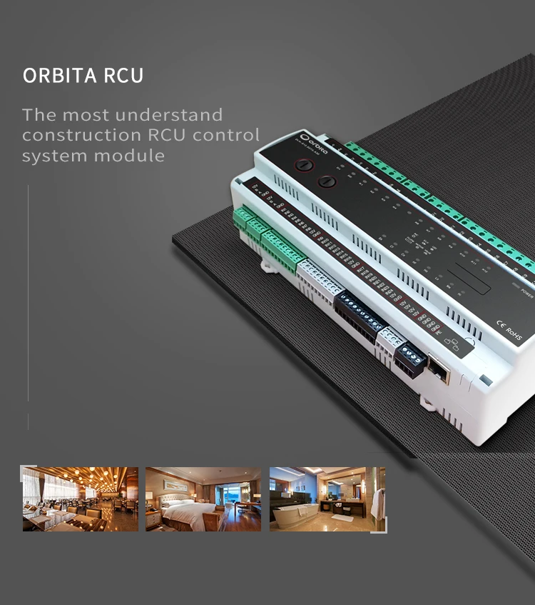 Orbita Smart Hotel Relay Unit Rs485/dc 12v Lighting Control Panel ...