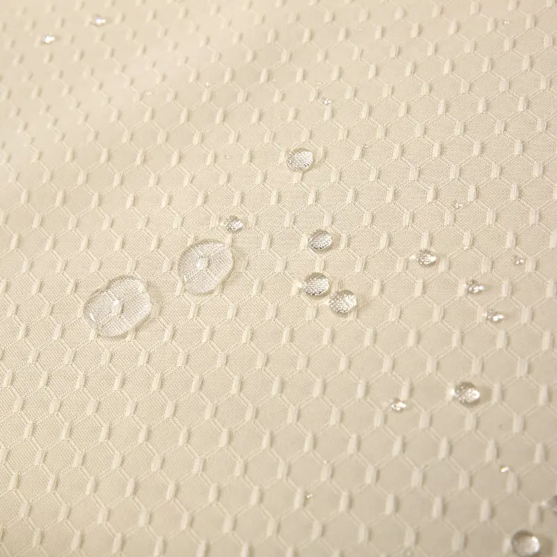 Wholesale Pretty Waterproof Luxury Pure Color Waffle Rideau De Douche ...