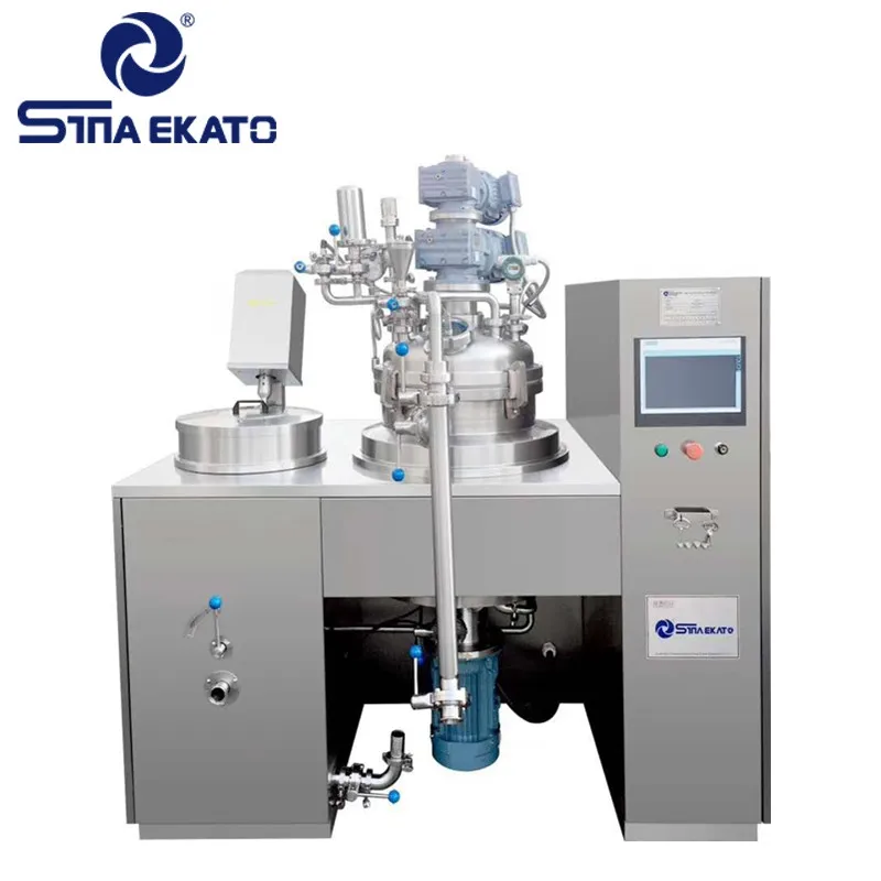 SINA EKATO 50L Lab Homogenizer Mixer Vacuum Emulsifying Mixer for Cream ...