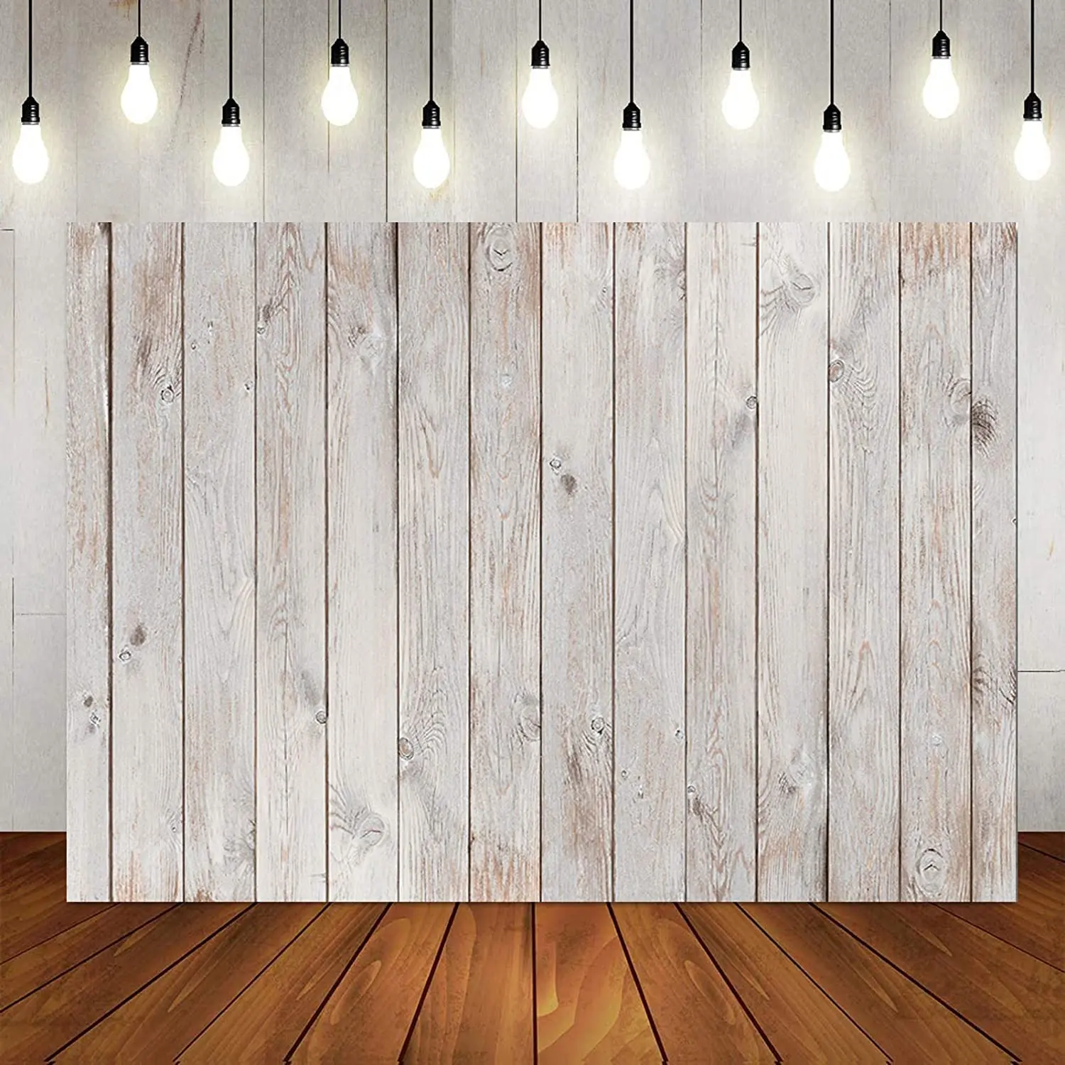 7x5ft Vinyl Gray Wood Backdrop For Photography Rustic Natural Wooden ...