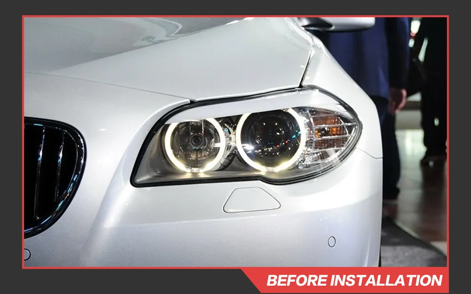 Car Lights For Bmw F10 Headlight 2010-2016 F18 Led Head Lamp F11 ...