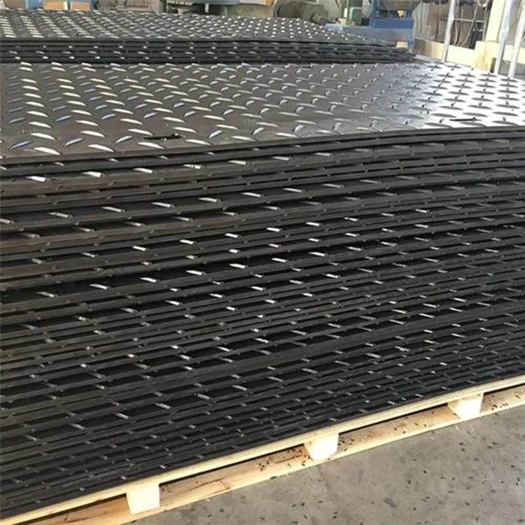 4x8 Plastic Uhmwpe Temporary Heavy Duty Construction Track Road Mat ...