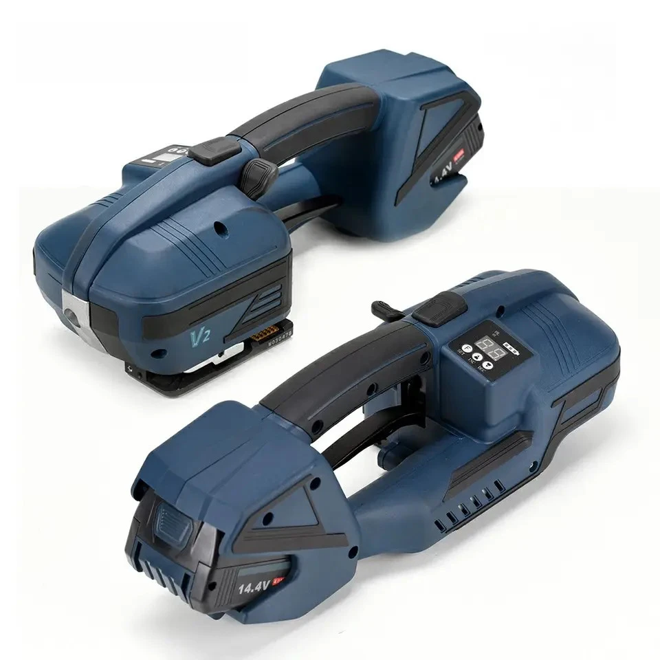 V2 Full Automatic Electric Tightening Friction Fusion Strapping Tool ...