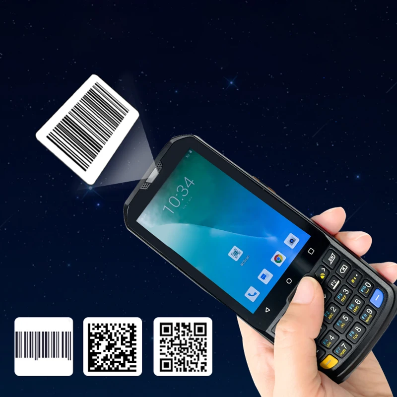 Portable Data Terminal Android 11 PDA 1D 2D Barcode Scanner PDA for ...
