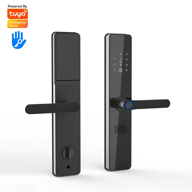 Smart Lock Fingerprint Smart Door Lock Password Keyless Apartment Room Tuya App Digital Door ...