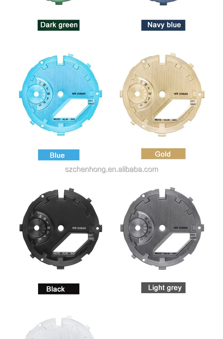 High Quality Ga2100/ga2110 Gshock Mod Kit - Luminous Dials