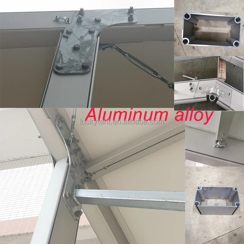 Four Season Luxury Outdoor Aluminium Frame Marques Wedding Party Atrium ...