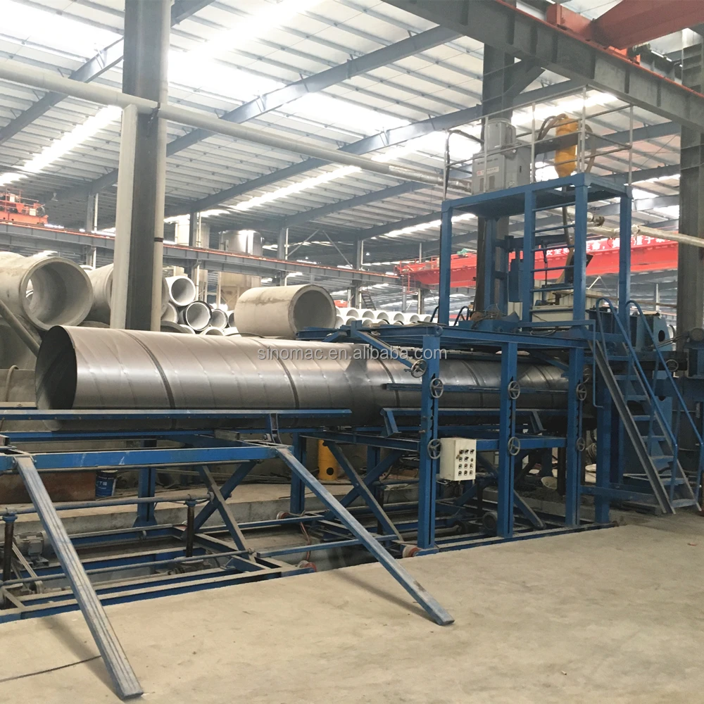 Jccp Prestressed Concrete Cylinder Jacking Cement Pipe Bar Wrapping ...