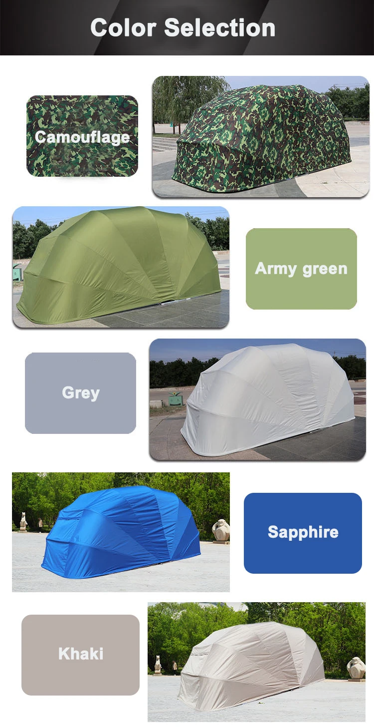 Fully Automatic Remote Control Foldable Car Shelter Canopy Garage Tent ...