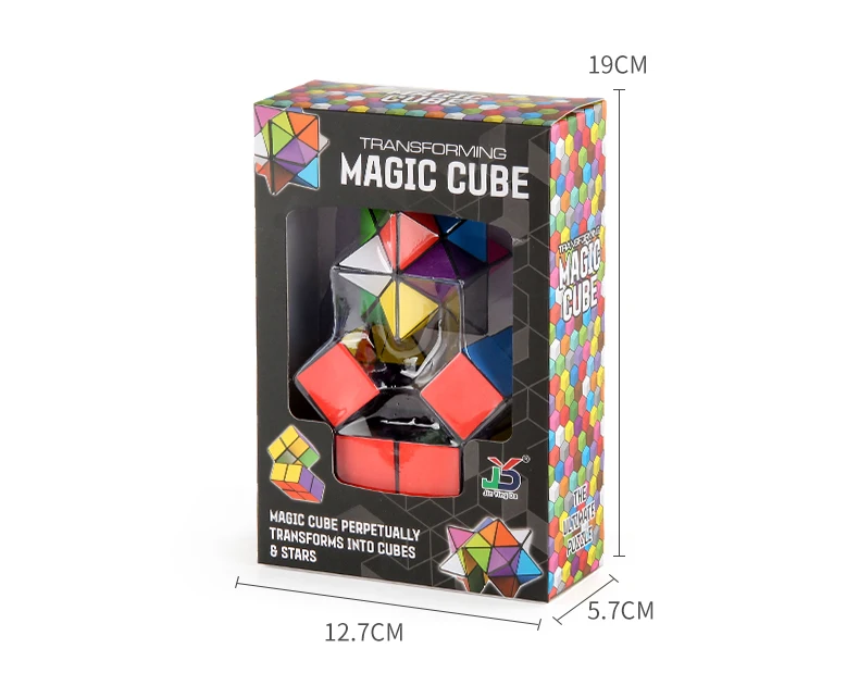Infinity Cube Fidget Toy - Stress Relief & Education
