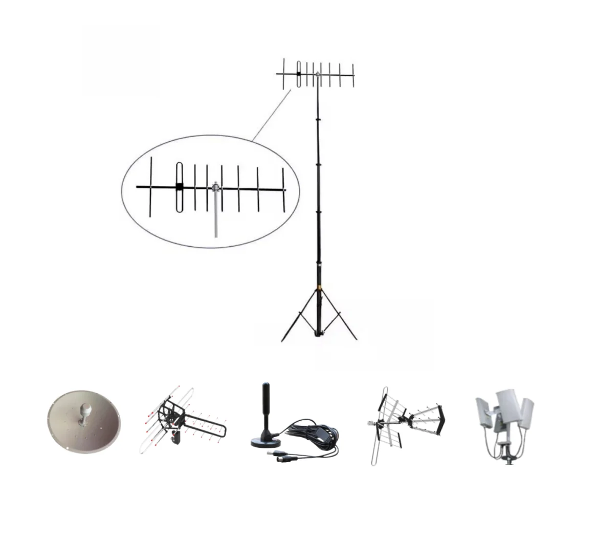Customized Height Camera Security Tower with Pneumatic Mast
