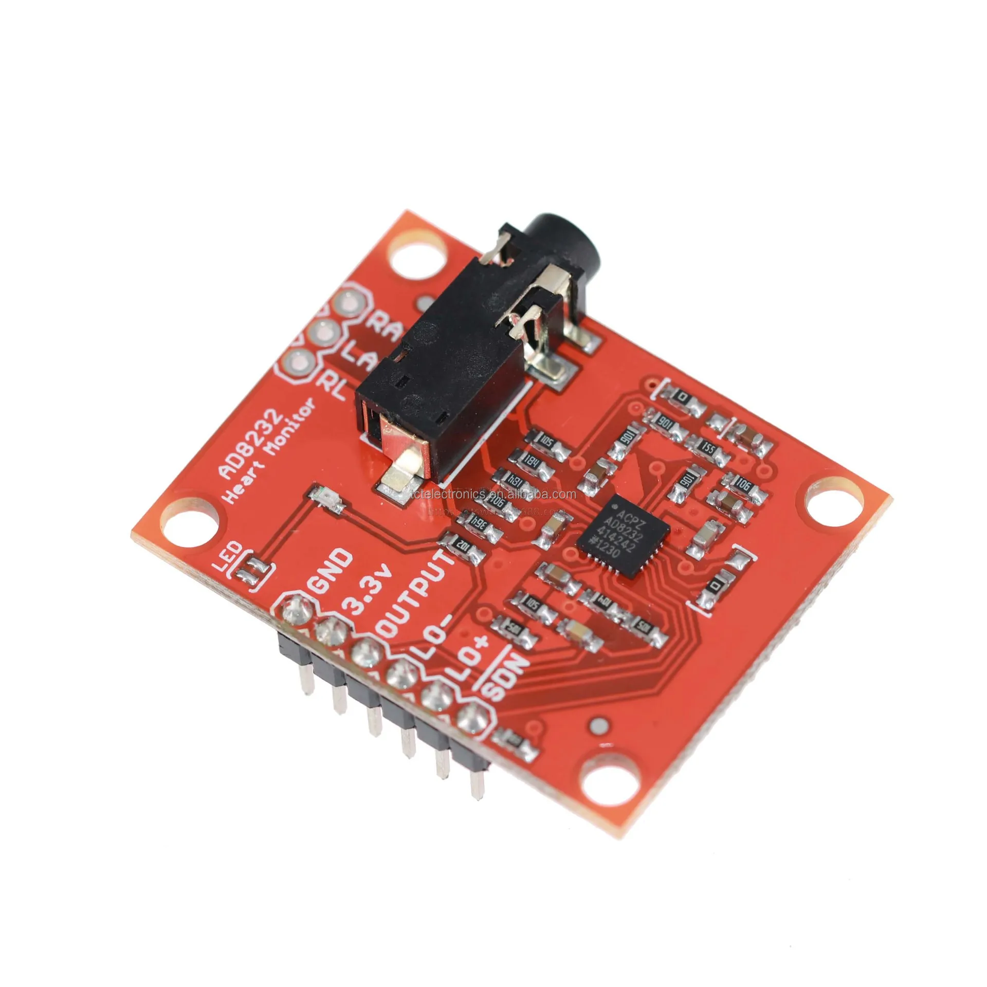 ECG Measurement AD8232 Pulse Heart ECG Kit Sensor Module