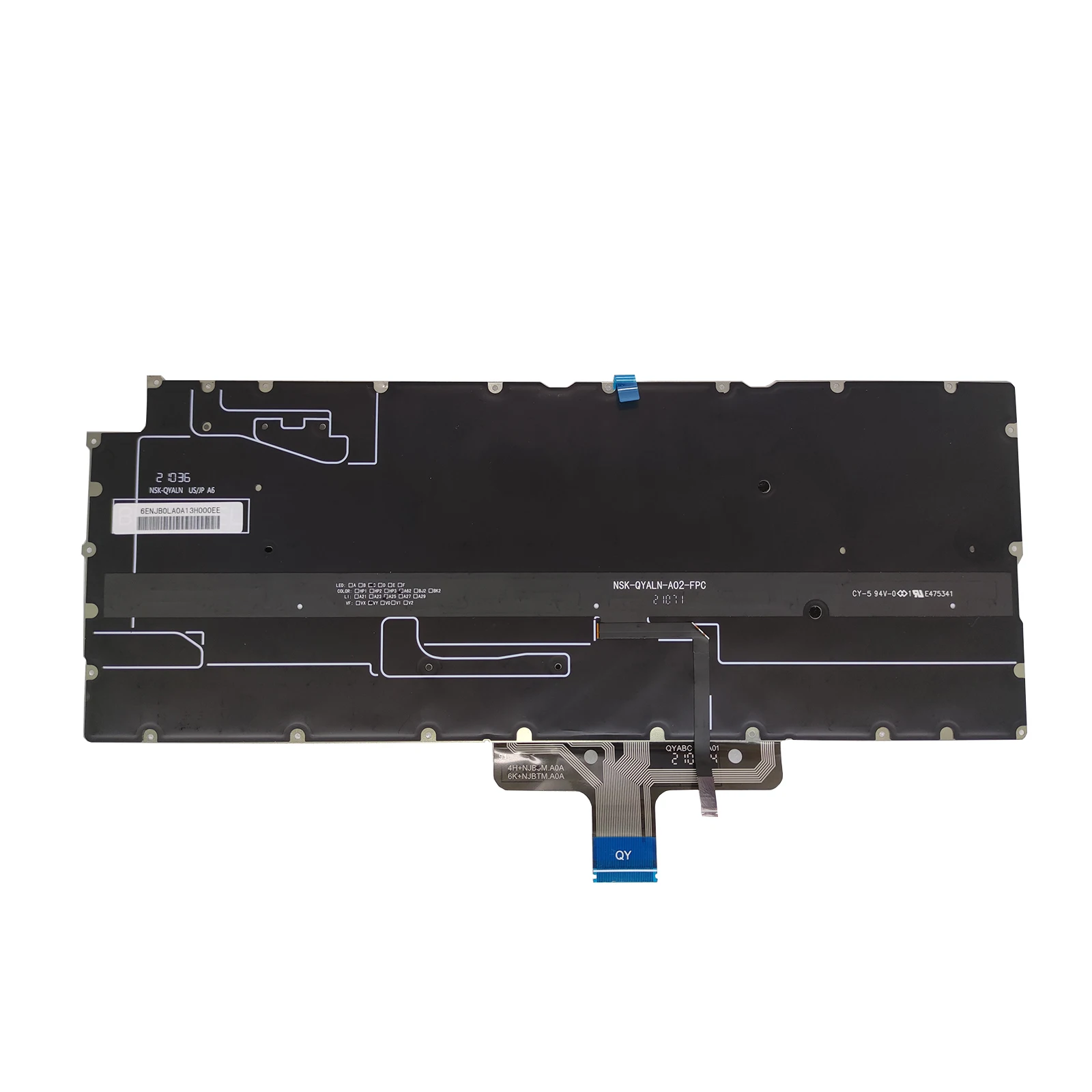 Laptop Internal Keyboard Us Backlight Replacement For Dell Latitude ...