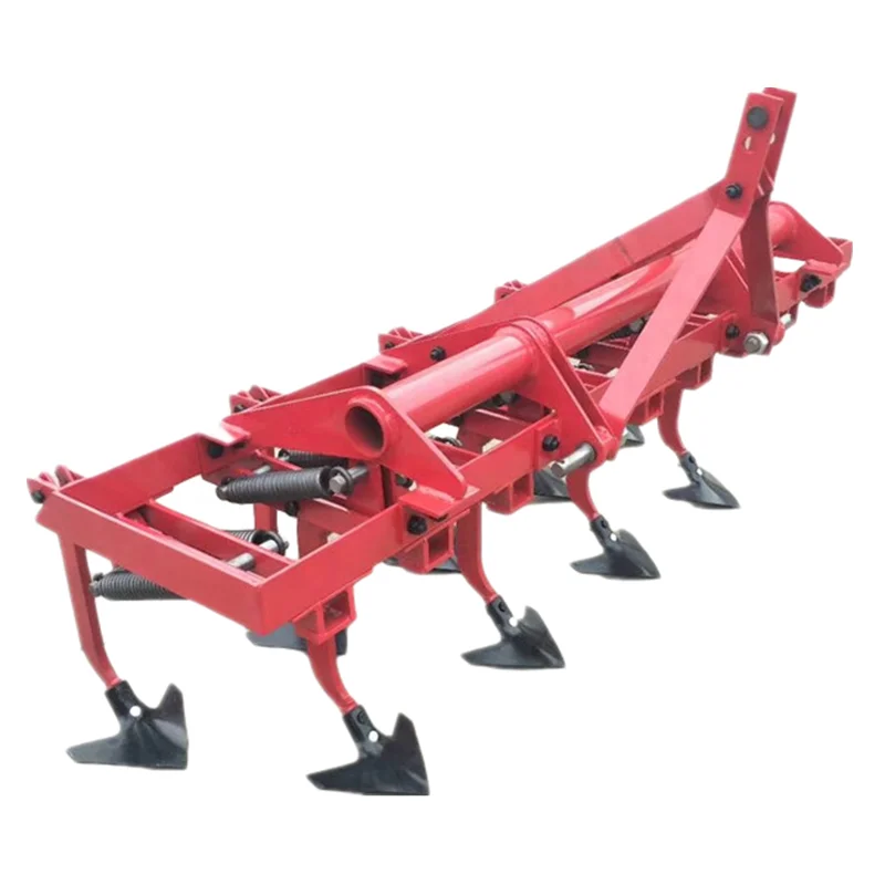 Compact tractor mounted 3 point Plough Spring Cultivator, Farm ...