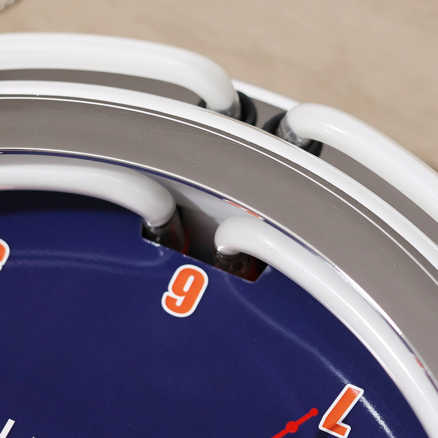 High Quality 15 Inch Size Neon Hour Marker Fashion Creative Wall Clock ...